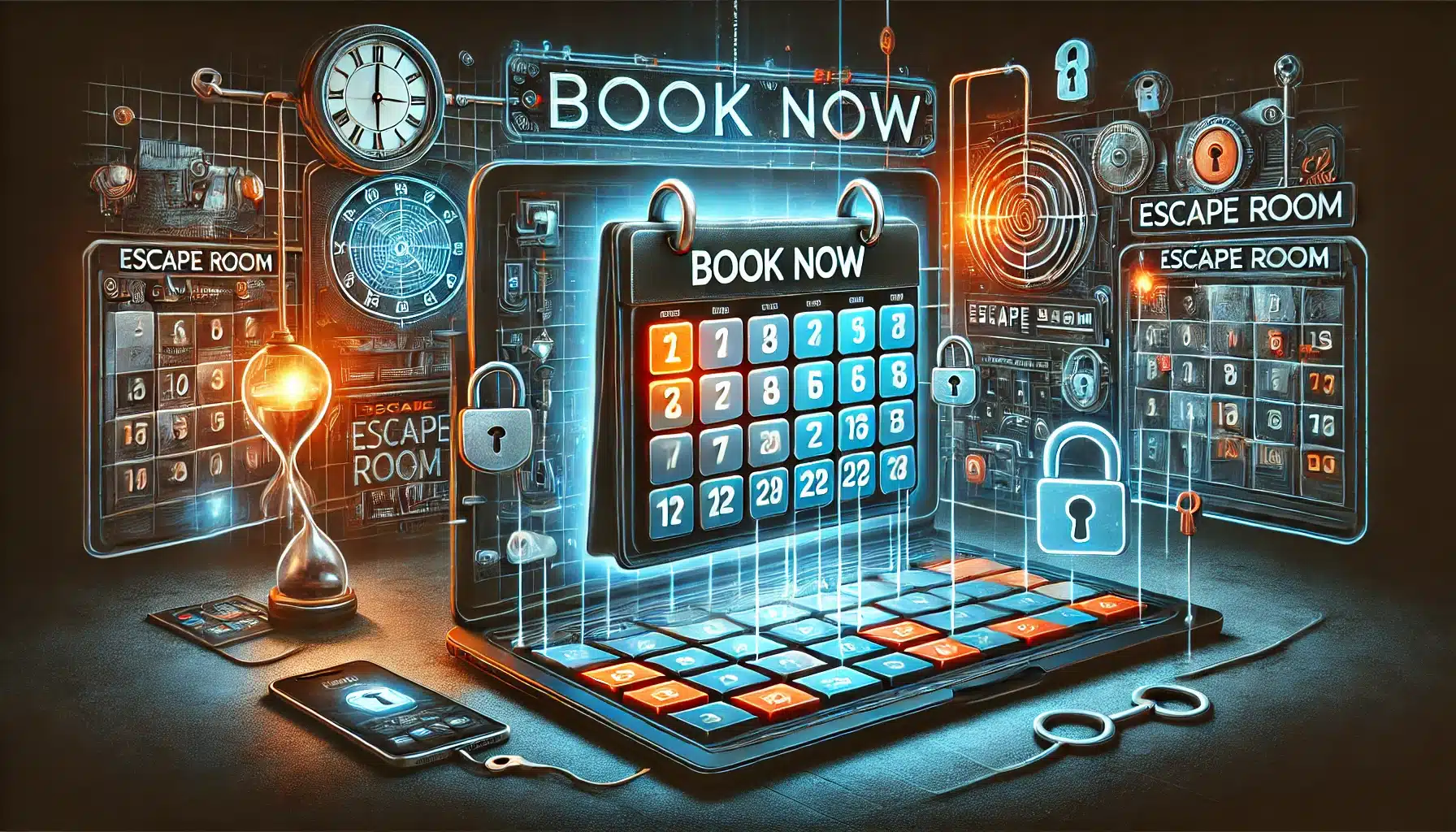 Book Your Escape Room Online! - Escape In Time